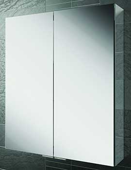 HIB Eris 60 Aluminium Mirror Cabinet - 45200