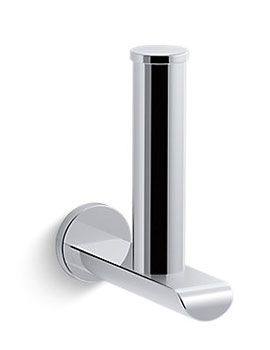 Kohler Avid/Composed Toilet Roll Holder Vertical - 97502T-CP
