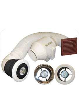 Vectaire Shower Extractor Fan With Light and Timer